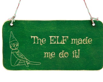 Elf signs | Etsy