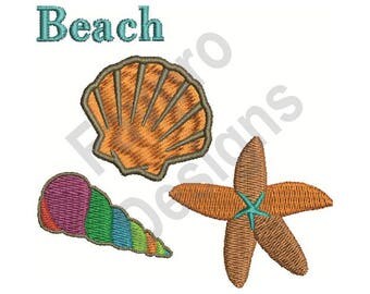 Marine embroidery | Etsy