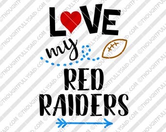 Raider red svg | Etsy