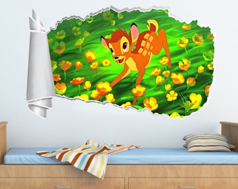 Bambi wall decals | Etsy