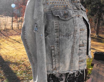 Punk rock jacket | Etsy