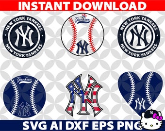 New york yankees svg | Etsy