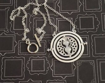 Time turner necklace | Etsy