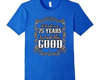 75th birthday shirt | Etsy