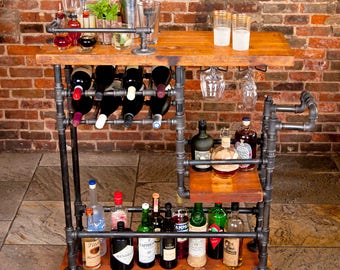 Pipe wine rack | Etsy