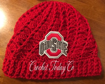 Ohio state crochet | Etsy