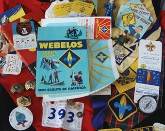 Boy scout pin | Etsy
