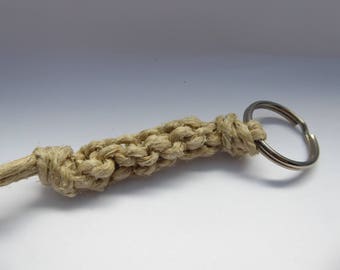 Hemp keychain | Etsy