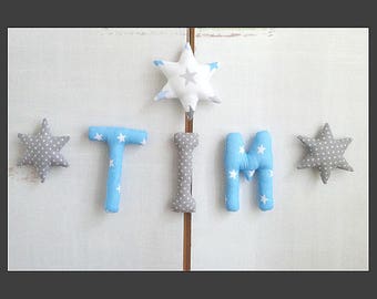 Custom Made Fabric Letters