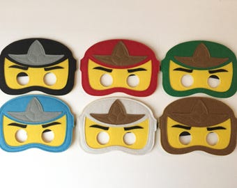 Ninjago masks | Etsy