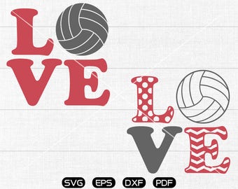 Volleyball svg | Etsy