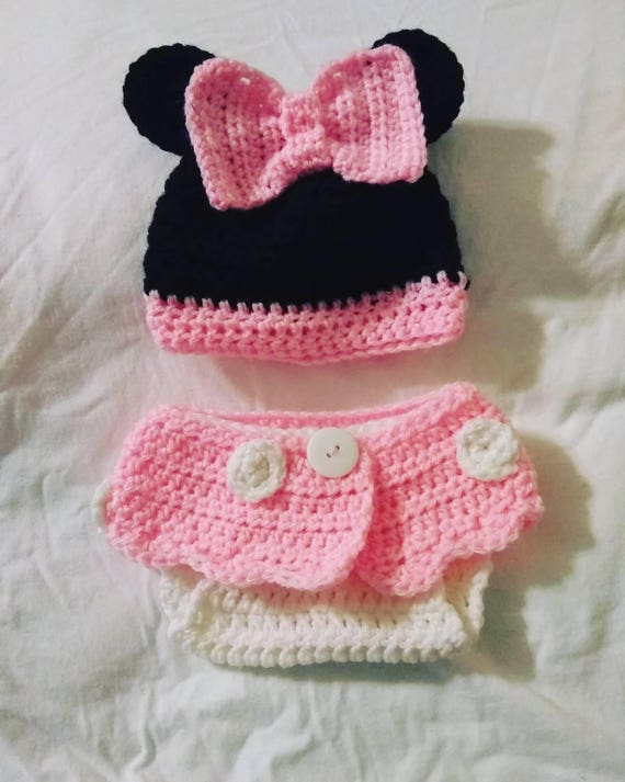 Minnie Mouse Diaper Set Newborn