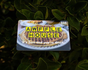 Waffle house | Etsy