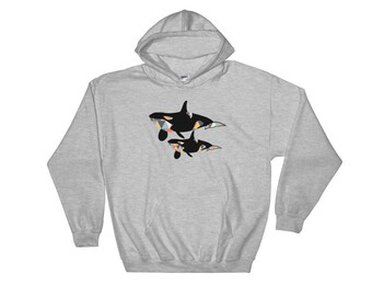 Orca hoodie | Etsy