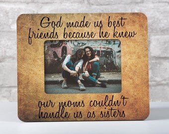 Friend picture frame | Etsy