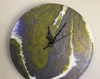 Acrylic clock | Etsy