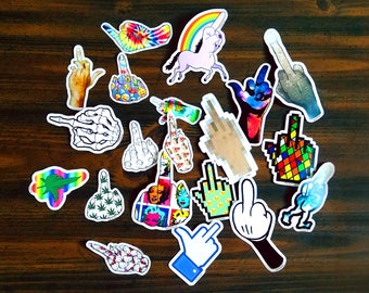 Mickey middle finger | Etsy