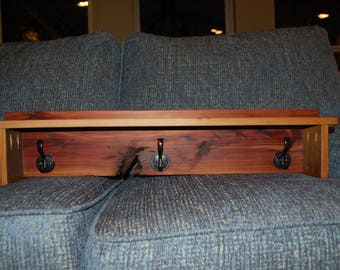 Wall mount coat rack | Etsy