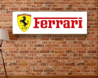 Ferrari garage sign | Etsy