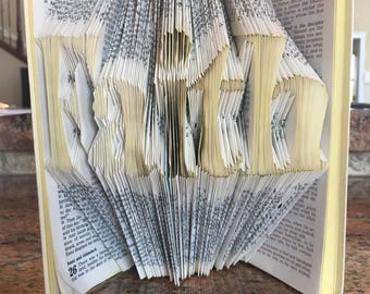 Monogram Book Folding