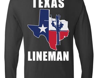 Texas lineman | Etsy
