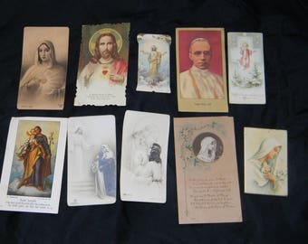 Cute Saint holy Cards Printable PDF