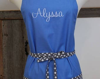 Hot pink apron | Etsy