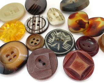 Antique Buttons and Vintage Buttons by AddVintage on Etsy