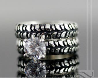 Tire tread ring | Etsy