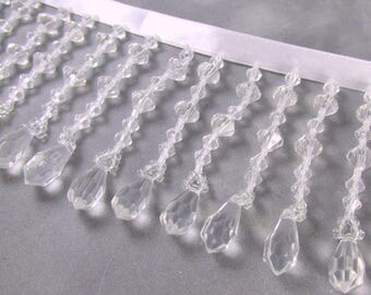 Beaded fringe | Etsy