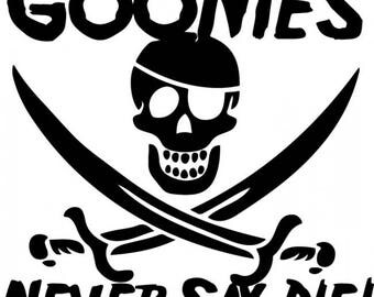 Goonies decal | Etsy