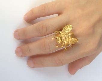 Insect ring | Etsy