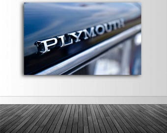 Plymouth decal | Etsy
