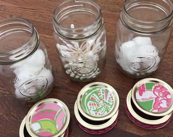 Upcycled mason jar | Etsy