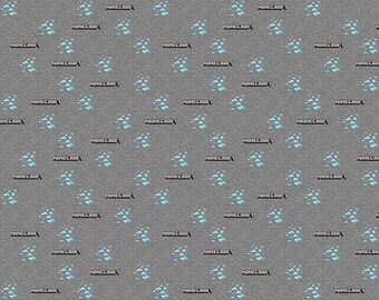 Minecraft fabric | Etsy