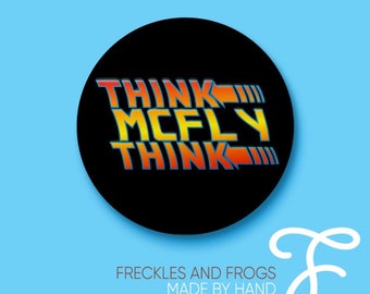 Back to the Future Save the Clock Tower Art Print