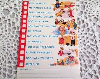 Funny postcards | Etsy