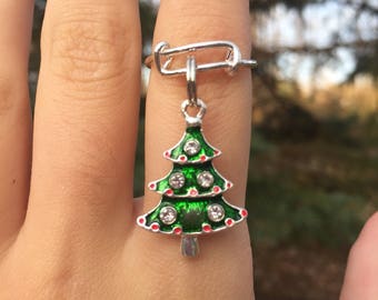 Christmas ring | Etsy