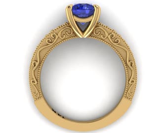 Tanzanite ring | Etsy
