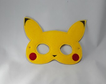 Pikachu mask | Etsy