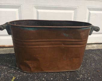 Antique wash tub | Etsy