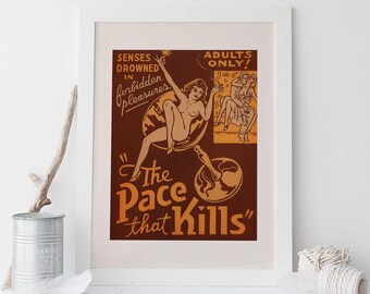 Vintage Horror Movie Posters Retro Sci Fi Monster Classic