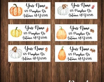 Fall labels | Etsy