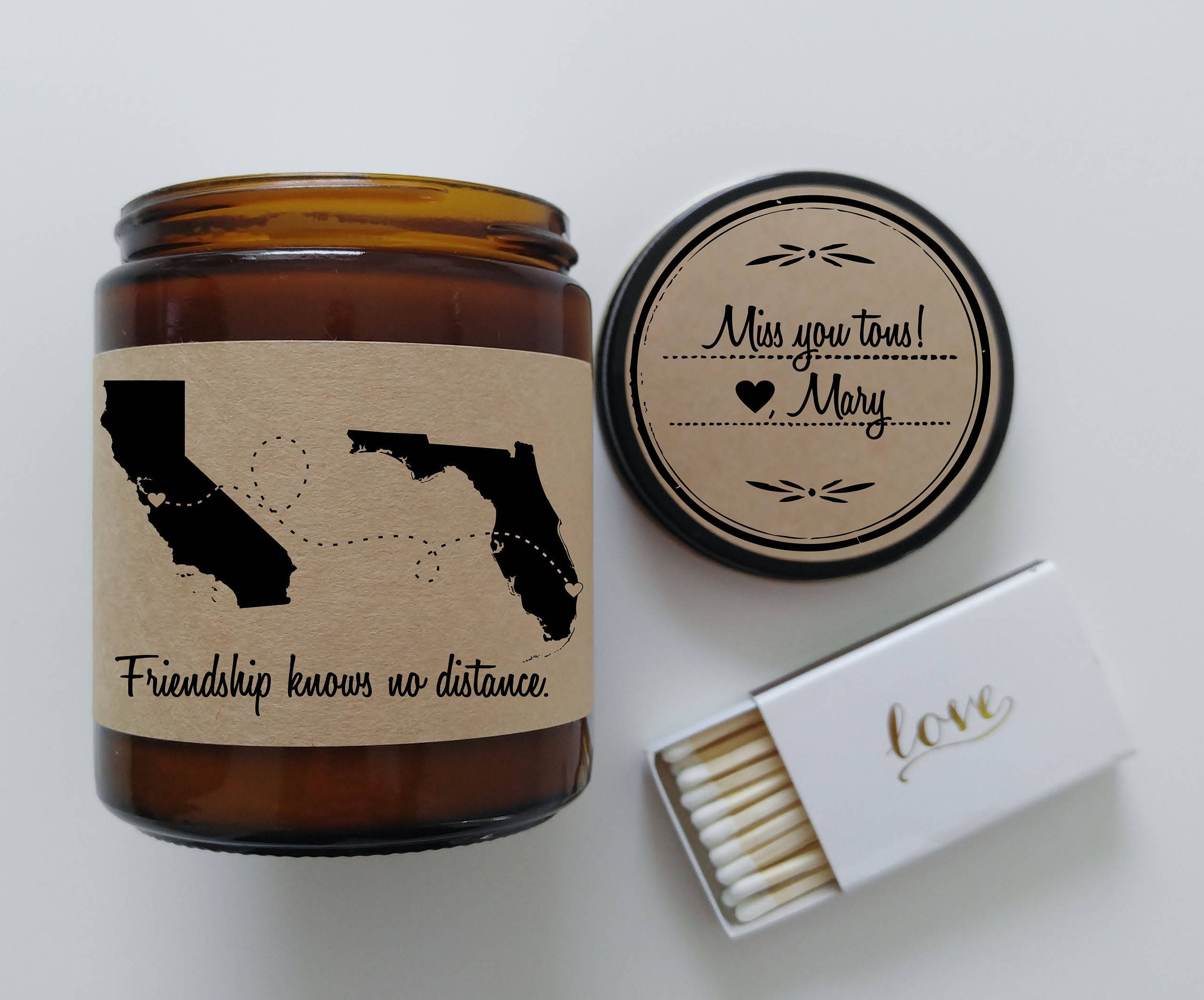 BFF Gift Long Distance Friendship Best Friend Gift Soy Candle bff-gift-long-distance-friendship-best-friend-gift-soy-candle
