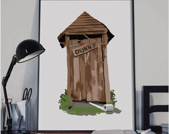 Outhouse humor | Etsy