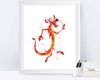 Mulan poster | Etsy
