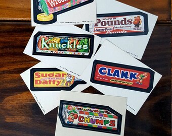 Wacky packages | Etsy