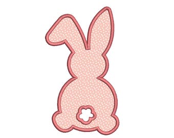 Rabbit applique | Etsy