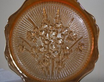 Amber glass plates | Etsy