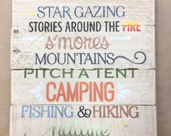 Camping sayings | Etsy